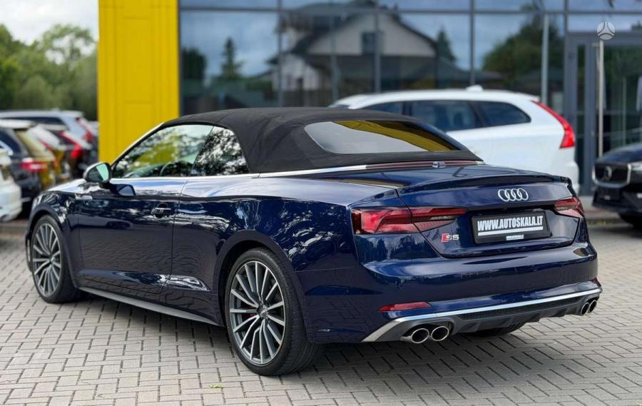 Zils Audi A5 2018 Klaipėda, ar dzinēja tilpumu 3.00 L un nobraukumu 55 tūkst. km par 28500 €, foto 36 vietnē AUTOMOTO.COM.LV