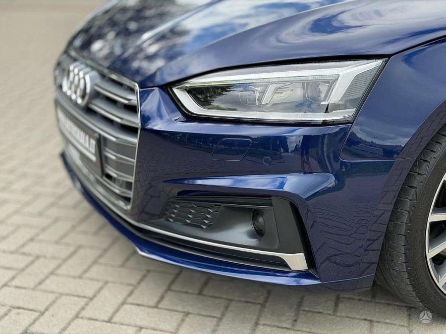 Zils Audi A5 2018 Klaipėda, ar dzinēja tilpumu 3.00 L un nobraukumu 55 tūkst. km par 28500 €, foto 38 vietnē AUTOMOTO.COM.LV