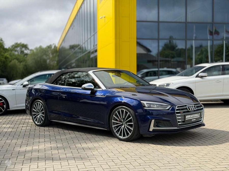 Zils Audi A5 2018 Klaipėda, ar dzinēja tilpumu 3.00 L un nobraukumu 55 tūkst. km par 28500 €, foto 39 vietnē AUTOMOTO.COM.LV