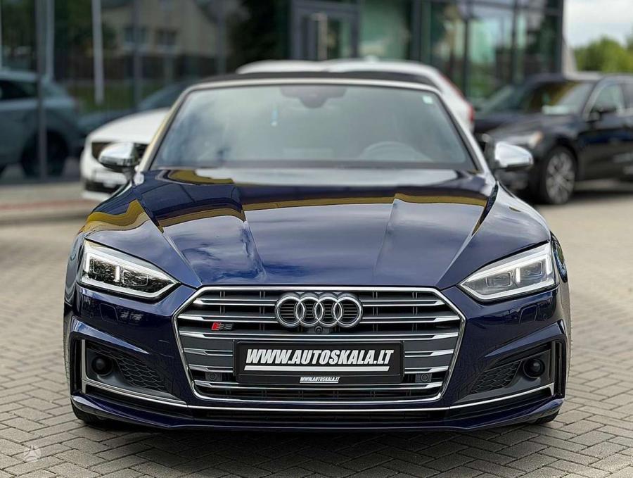 Zils Audi A5 2018 Klaipėda, ar dzinēja tilpumu 3.00 L un nobraukumu 55 tūkst. km par 28500 €, foto 40 vietnē AUTOMOTO.COM.LV