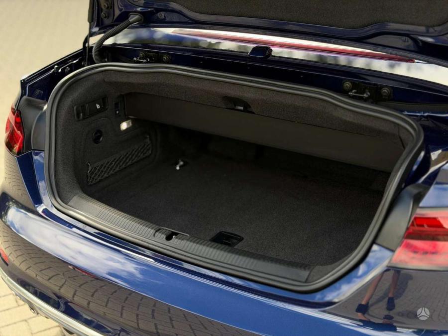 Zils Audi A5 2018 Klaipėda, ar dzinēja tilpumu 3.00 L un nobraukumu 55 tūkst. km par 28500 €, foto 45 vietnē AUTOMOTO.COM.LV