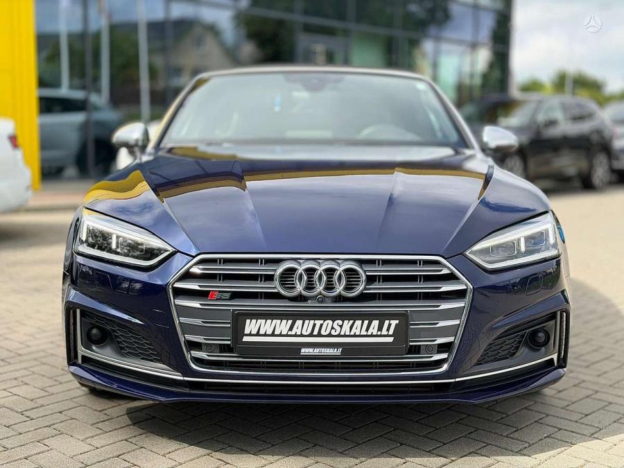 Zils Audi A5 2018 Klaipėda, ar dzinēja tilpumu 3.00 L un nobraukumu 55 tūkst. km par 28500 €, foto 50 vietnē AUTOMOTO.COM.LV