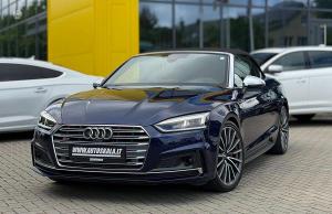 Zils Audi A5 2018 Klaipėda, ar dzinēja tilpumu 3.00 L un nobraukumu 55 tūkst. km par 28500 €, foto 52 vietnē AUTOMOTO.COM.LV