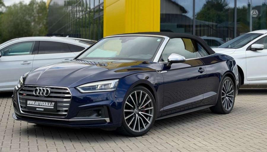 Zils Audi A5 2018 Klaipėda, ar dzinēja tilpumu 3.00 L un nobraukumu 55 tūkst. km par 28500 €, foto 54 vietnē AUTOMOTO.COM.LV