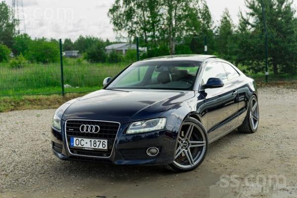 Zils Audi A5 2007 Rīga, ar dzinēja tilpumu 3.00 L un nobraukumu 0 tūkst. km par 5700 €, foto 1 vietnē AUTOMOTO.COM.LV