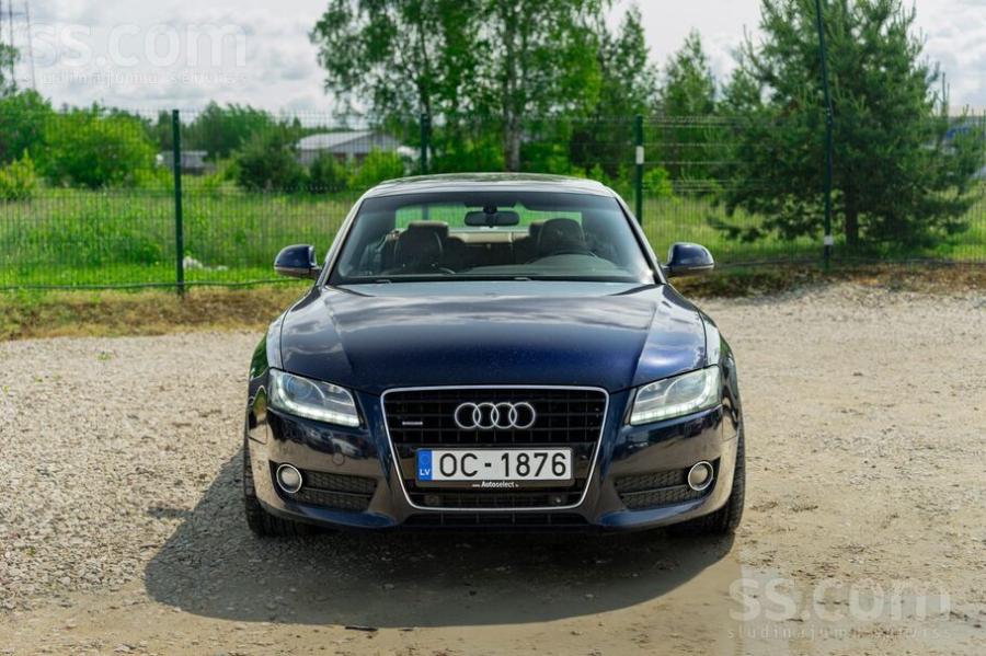 Zils Audi A5 2007 Rīga, ar dzinēja tilpumu 3.00 L un nobraukumu 0 tūkst. km par 5700 €, foto 2 vietnē AUTOMOTO.COM.LV
