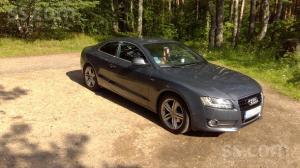 Zils Audi A5 2007 Valmiera, ar dzinēja tilpumu 3.00 L un nobraukumu 320 tūkst. km par 5500 €, foto  vietnē AUTOMOTO.COM.LV