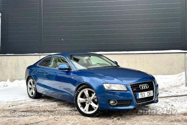 Blue Audi A5 2008 in Tartu, with an engine capacity of 3.00 L and mileage of 0 thousand km for 4900 €, photo 1 on AUTOMOTO.COM.LV