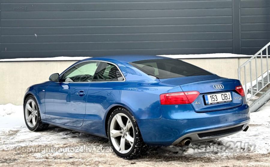 Blue Audi A5 2008 in Tartu, with an engine capacity of 3.00 L and mileage of 0 thousand km for 4900 €, photo 4 on AUTOMOTO.COM.LV