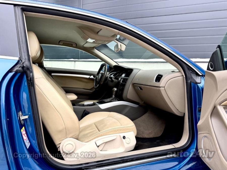 Blue Audi A5 2008 in Tartu, with an engine capacity of 3.00 L and mileage of 0 thousand km for 4900 €, photo 9 on AUTOMOTO.COM.LV