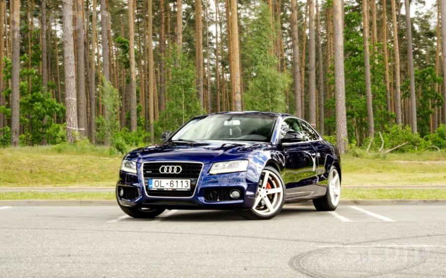 Zils Audi A5 2008 Rīga, ar dzinēja tilpumu 3.00 L un nobraukumu 418 tūkst. km par 8590 €, foto 5 vietnē AUTOMOTO.COM.LV