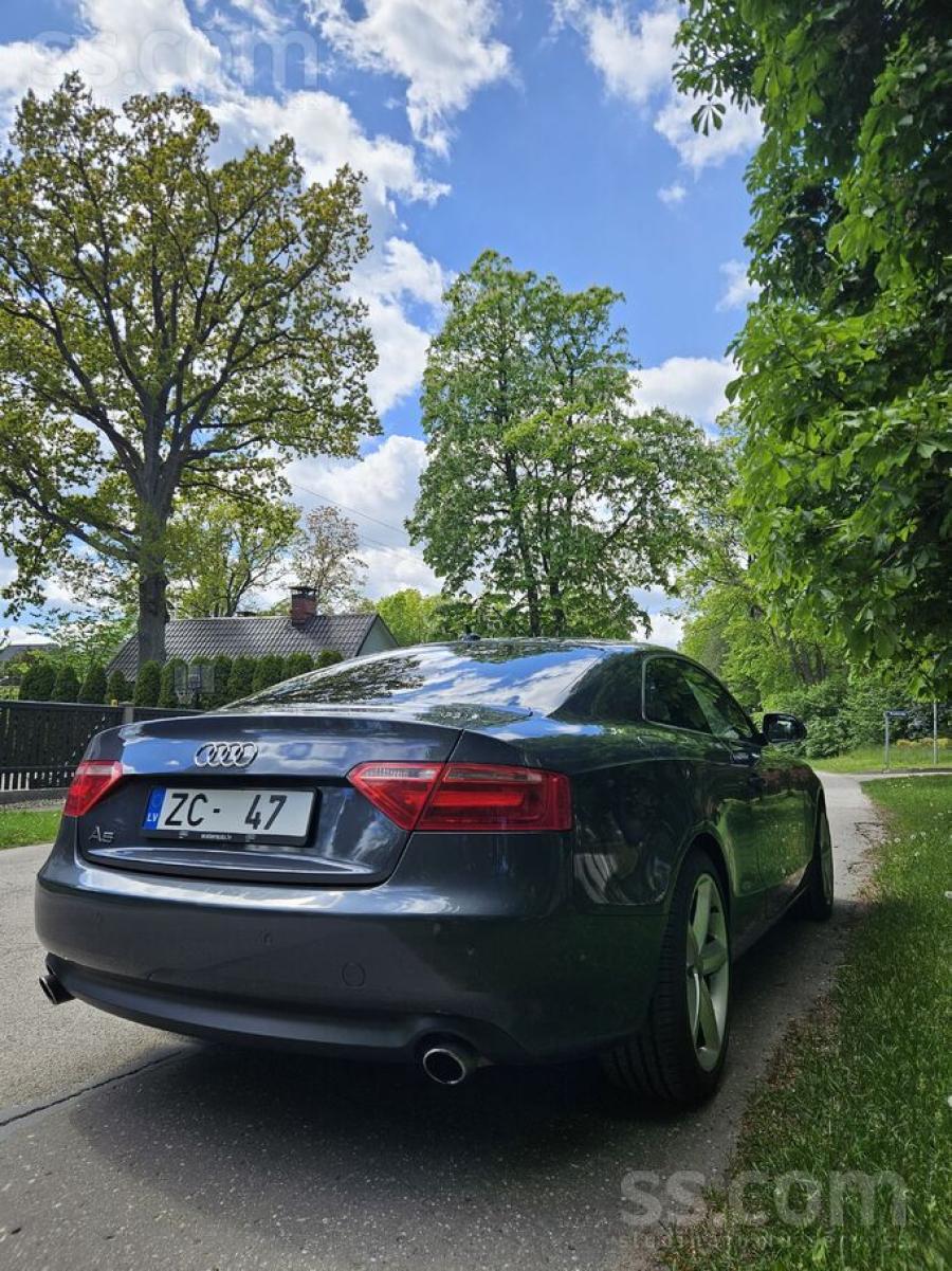 Zils Audi A5 2008 Rīga, ar dzinēja tilpumu 3.00 L un nobraukumu 292 tūkst. km par 6450 €, foto 6 vietnē AUTOMOTO.COM.LV