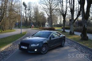 Blue Audi A5 2008 in Liepaja, with an engine capacity of 2.70 L and mileage of 325 thousand km for 6250 €, photo  on AUTOMOTO.COM.LV