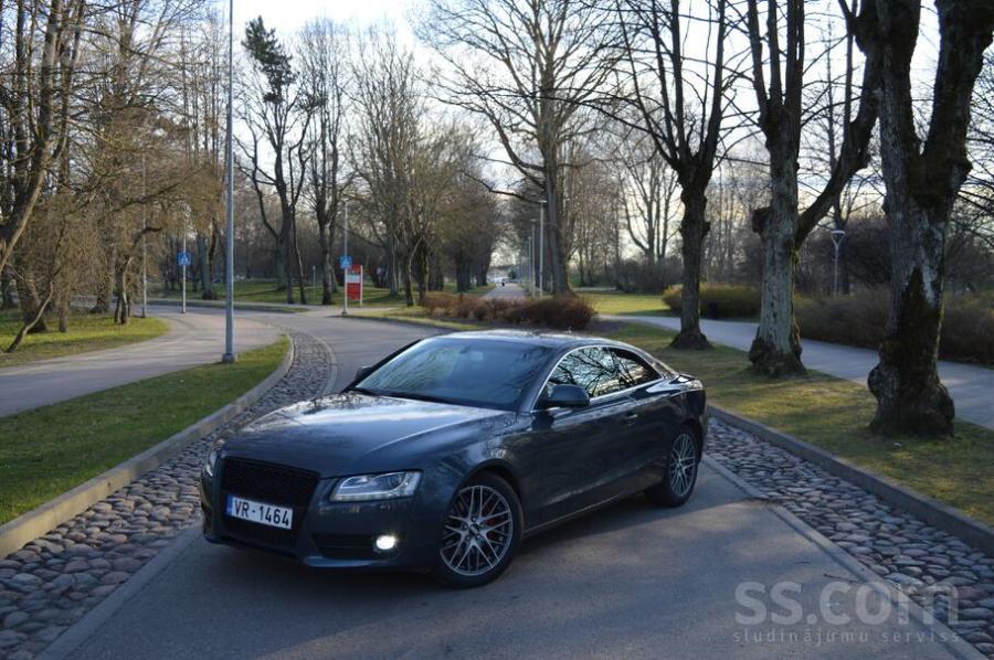 Zils Audi A5 2008 Liepāja, ar dzinēja tilpumu 2.70 L un nobraukumu 325 tūkst. km par 6250 €, foto 1 vietnē AUTOMOTO.COM.LV