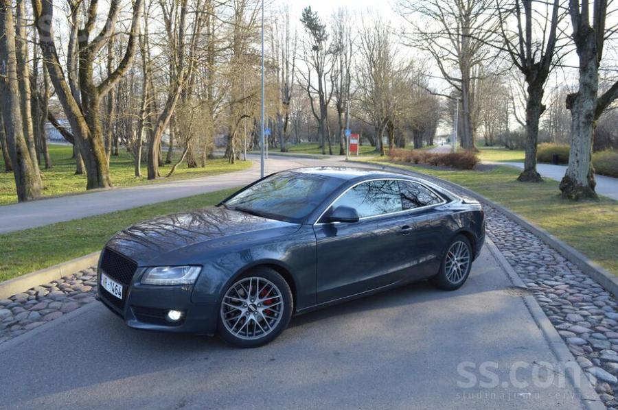 Zils Audi A5 2008 Liepāja, ar dzinēja tilpumu 2.70 L un nobraukumu 325 tūkst. km par 6250 €, foto 4 vietnē AUTOMOTO.COM.LV