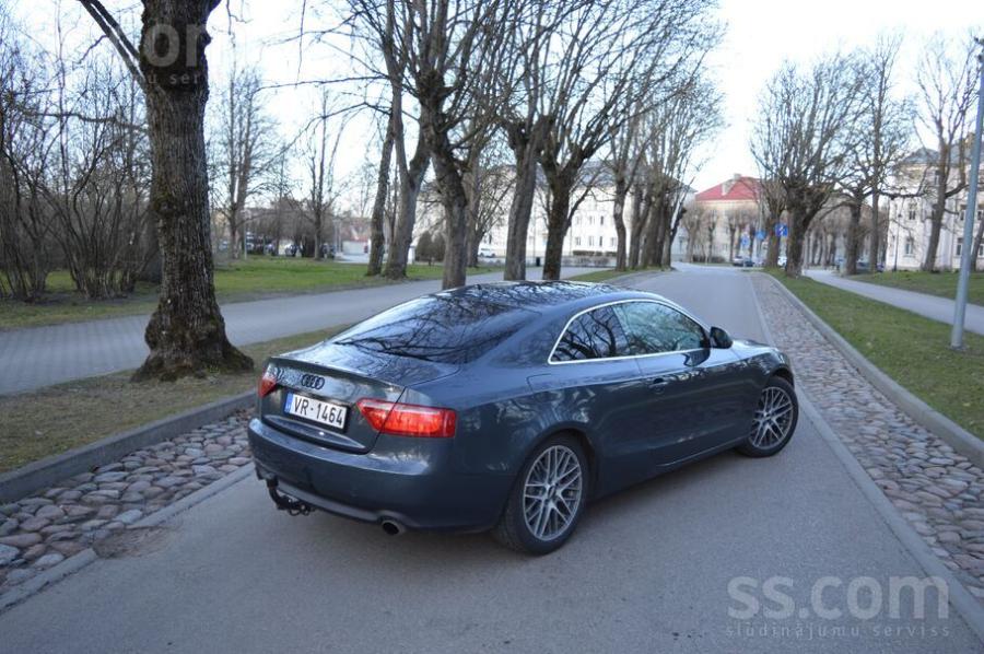 Zils Audi A5 2008 Liepāja, ar dzinēja tilpumu 2.70 L un nobraukumu 325 tūkst. km par 6250 €, foto 6 vietnē AUTOMOTO.COM.LV