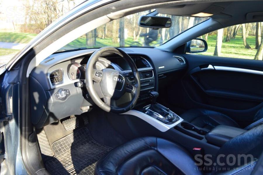 Zils Audi A5 2008 Liepāja, ar dzinēja tilpumu 2.70 L un nobraukumu 325 tūkst. km par 6250 €, foto 10 vietnē AUTOMOTO.COM.LV