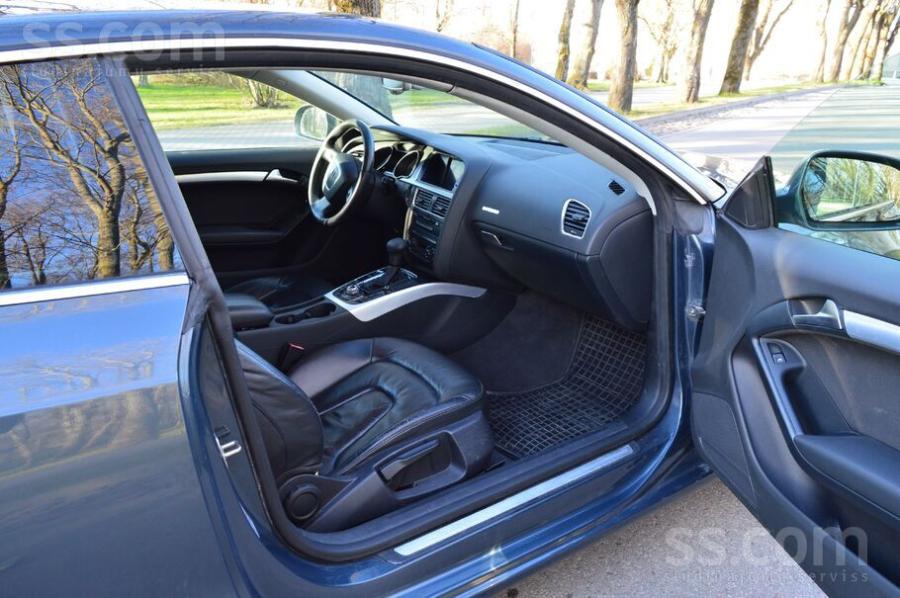 Zils Audi A5 2008 Liepāja, ar dzinēja tilpumu 2.70 L un nobraukumu 325 tūkst. km par 6250 €, foto 11 vietnē AUTOMOTO.COM.LV