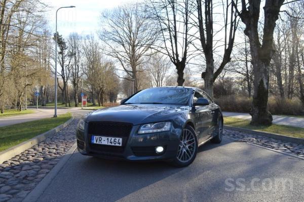 Blue Audi A5 2008 in Liepaja, with an engine capacity of 2.70 L and mileage of 325 thousand km for 6100 €, photo 2 on AUTOMOTO.COM.LV