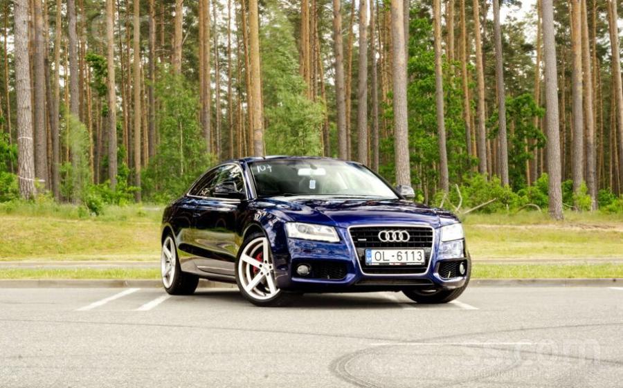 Zils Audi A5 2008 Rīga, ar dzinēja tilpumu 3.00 L un nobraukumu 418 tūkst. km par 8590 €, foto 3 vietnē AUTOMOTO.COM.LV