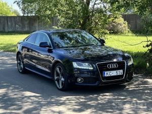 Zils Audi A5 2008 Rīga, ar dzinēja tilpumu 2.70 L un nobraukumu 340 tūkst. km par 5500 €, foto  vietnē AUTOMOTO.COM.LV