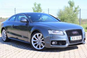 Blue Audi A5 2008 in Riga, with an engine capacity of 3.00 L and mileage of 268 thousand km for 6950 €, photo 3 on AUTOMOTO.COM.LV