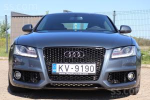 Blue Audi A5 2008 in Riga, with an engine capacity of 3.00 L and mileage of 268 thousand km for 6950 €, photo 4 on AUTOMOTO.COM.LV