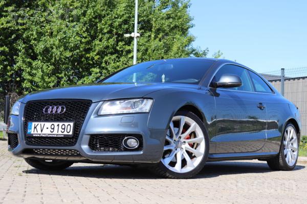 Blue Audi A5 2008 in Riga, with an engine capacity of 3.00 L and mileage of 268 thousand km for 6950 €, photo 4 on AUTOMOTO.COM.LV