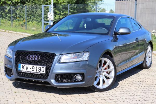 Blue Audi A5 2008 in Riga, with an engine capacity of 3.00 L and mileage of 268 thousand km for 6950 €, photo 5 on AUTOMOTO.COM.LV