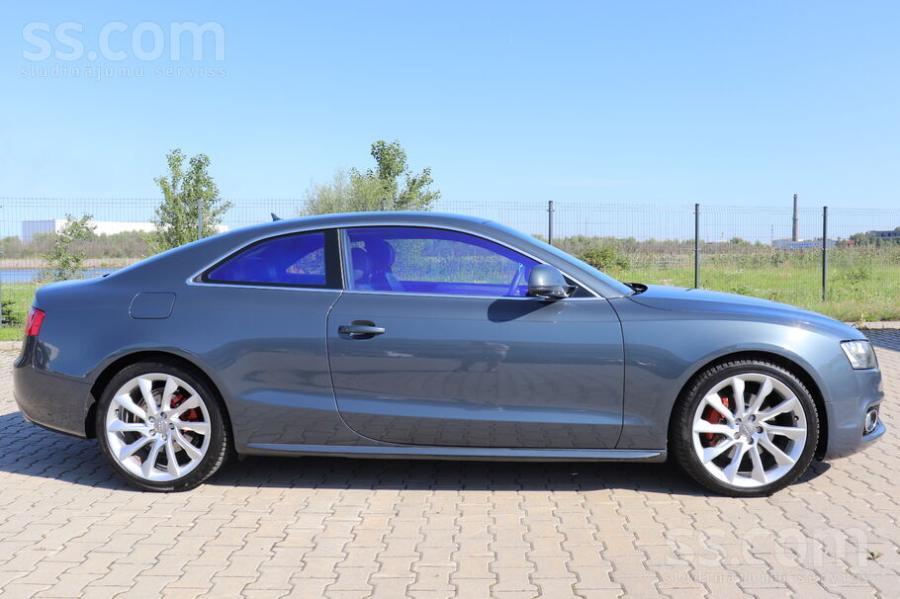 Blue Audi A5 2008 in Riga, with an engine capacity of 3.00 L and mileage of 268 thousand km for 6950 €, photo 7 on AUTOMOTO.COM.LV