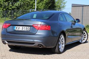 Blue Audi A5 2008 in Riga, with an engine capacity of 3.00 L and mileage of 268 thousand km for 6950 €, photo 8 on AUTOMOTO.COM.LV