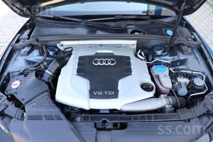 Blue Audi A5 2008 in Riga, with an engine capacity of 3.00 L and mileage of 268 thousand km for 6950 €, photo 14 on AUTOMOTO.COM.LV