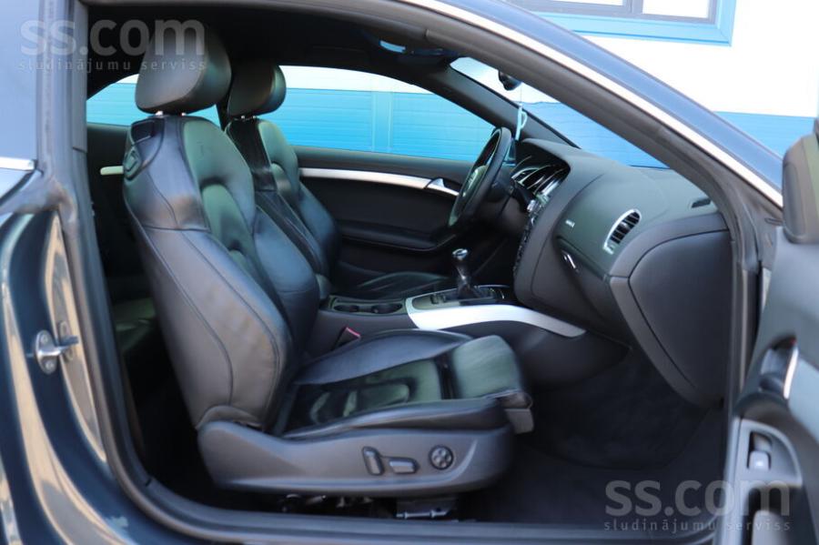 Blue Audi A5 2008 in Riga, with an engine capacity of 3.00 L and mileage of 268 thousand km for 6950 €, photo 21 on AUTOMOTO.COM.LV