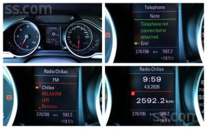 Blue Audi A5 2008 in Riga, with an engine capacity of 3.00 L and mileage of 268 thousand km for 6950 €, photo 36 on AUTOMOTO.COM.LV
