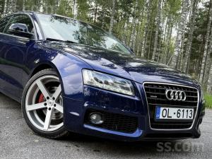 Blue Audi A5 2008 in Riga, with an engine capacity of 3.00 L and mileage of 0 thousand km for 6690 €, photo 6 on AUTOMOTO.COM.LV