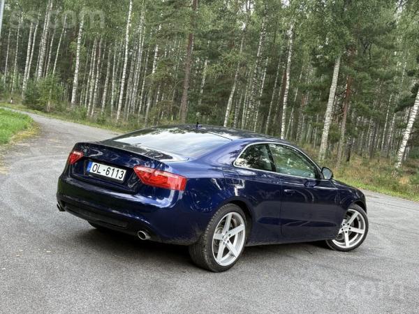 Blue Audi A5 2008 in Riga, with an engine capacity of 3.00 L and mileage of 0 thousand km for 6690 €, photo 8 on AUTOMOTO.COM.LV