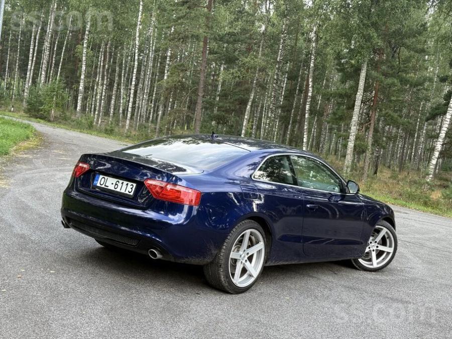 Blue Audi A5 2008 in Riga, with an engine capacity of 3.00 L and mileage of 0 thousand km for 6690 €, photo 8 on AUTOMOTO.COM.LV