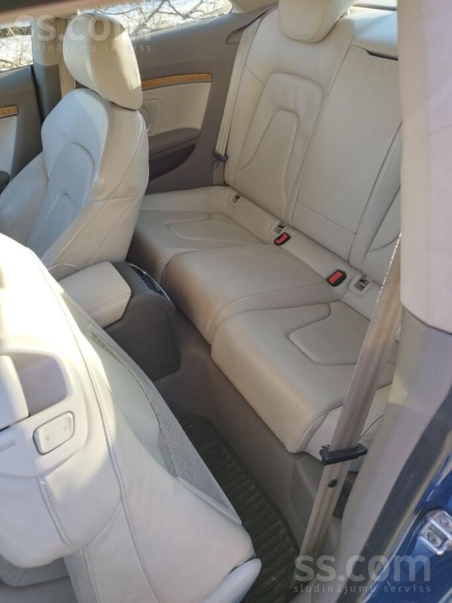Синий Ауди А5 2008 в Рига, объемом двигателя 3.20 л и пробегом 223 тыс. км за 6200 €, фото 7 на AUTOMOTO.COM.LV