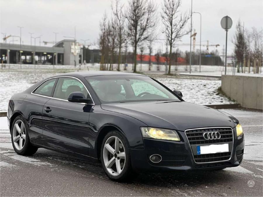 Blue Audi A5 2009 in Vilnius, with an engine capacity of 2.70 L and mileage of 200 thousand km for 4250 €, photo 2 on AUTOMOTO.COM.LV