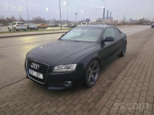 Blue Audi A5 2009 in Riga, with an engine capacity of 3.20 L and mileage of 316 thousand km for 6500 €, photo  on AUTOMOTO.COM.LV