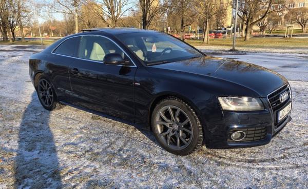 Синий Ауди А5 2009 в Рига, объемом двигателя 3.00 л и пробегом 364 тыс. км за 8200 €, фото 6 на AUTOMOTO.COM.LV