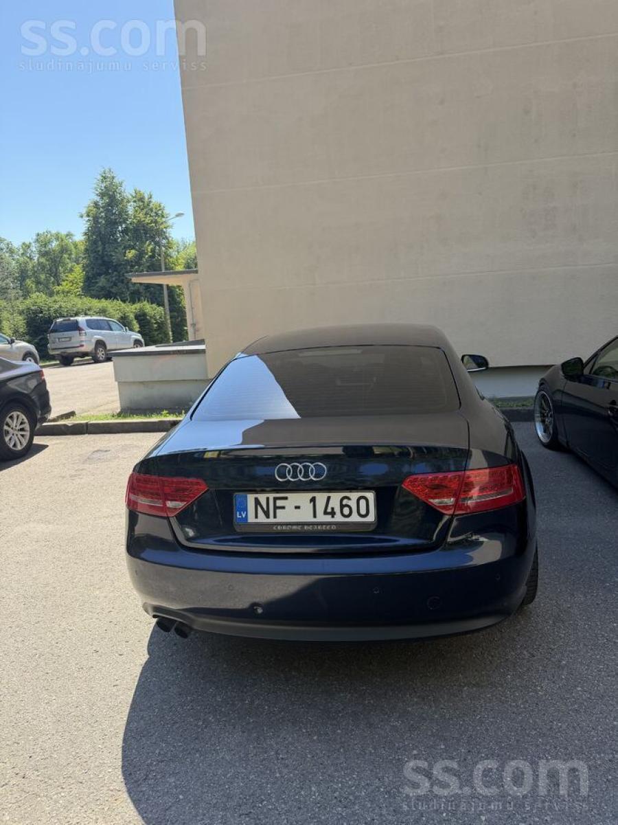 Zils Audi A5 2009 Rīga, ar dzinēja tilpumu 2.00 L un nobraukumu 155 tūkst. km par 7250 €, foto 4 vietnē AUTOMOTO.COM.LV