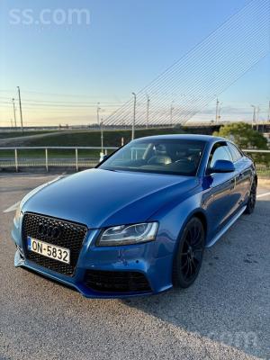 Blue Audi A5 2009 in Riga, with an engine capacity of 2.00 L and mileage of 211 thousand km for 8250 €, photo  on AUTOMOTO.COM.LV