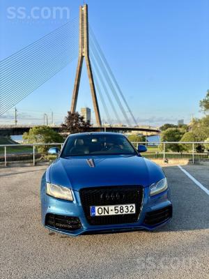 Blue Audi A5 2009 in Riga, with an engine capacity of 2.00 L and mileage of 211 thousand km for 8250 €, photo 3 on AUTOMOTO.COM.LV