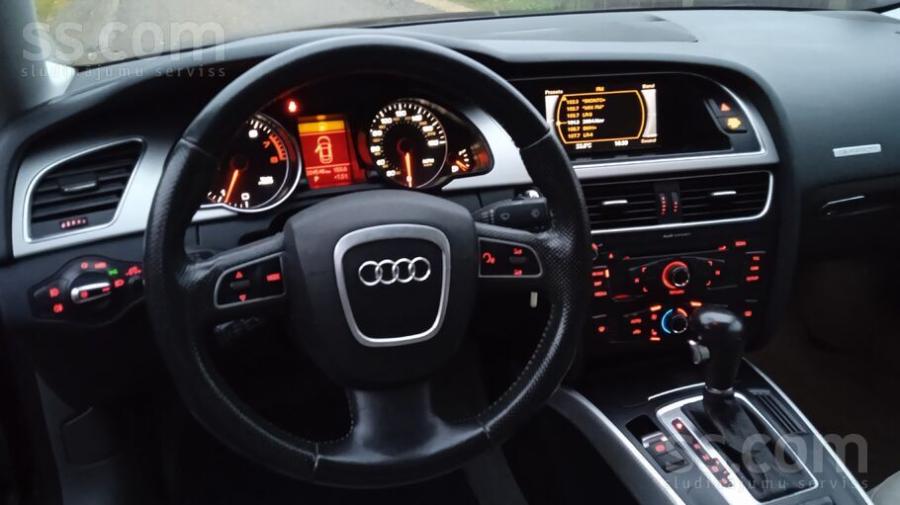 Zils Audi A5 2010 Rīga, ar dzinēja tilpumu 2.00 L un nobraukumu 205 tūkst. km par 8690 €, foto 13 vietnē AUTOMOTO.COM.LV