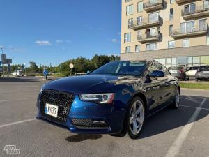Blue Audi A5 2013 in Vilnius, with an engine capacity of 2.00 L and mileage of 199 thousand km for 9450 €, photo  on AUTOMOTO.COM.LV