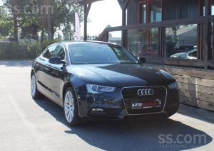 Blue Audi A5 2013 in Riga, with an engine capacity of 3.00 L and mileage of 0 thousand km for 9650 €, photo 10 on AUTOMOTO.COM.LV