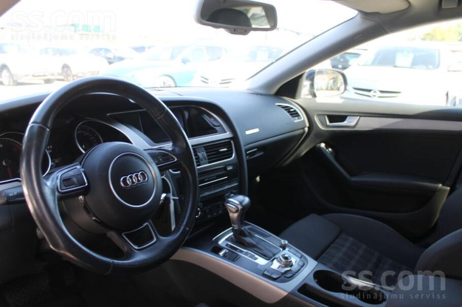 Blue Audi A5 2013 in Riga, with an engine capacity of 3.00 L and mileage of 0 thousand km for 9650 €, photo 12 on AUTOMOTO.COM.LV