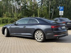 Blue Audi A5 2018 in Riga, with an engine capacity of 2.00 L and mileage of 143 thousand km for 19500 €, photo 3 on AUTOMOTO.COM.LV