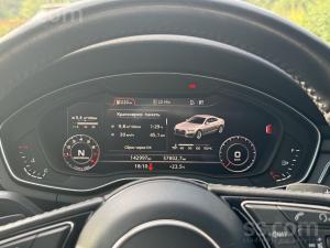 Blue Audi A5 2018 in Riga, with an engine capacity of 2.00 L and mileage of 143 thousand km for 19500 €, photo 9 on AUTOMOTO.COM.LV